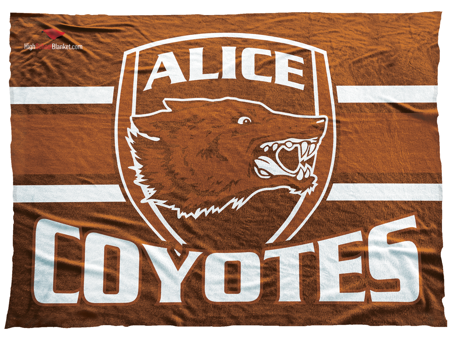 Alice Coyotes Logo Alice Coyotes GroupRateIt Blankets